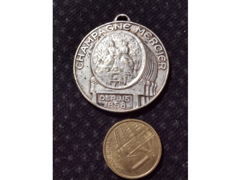 francuska stara medalja