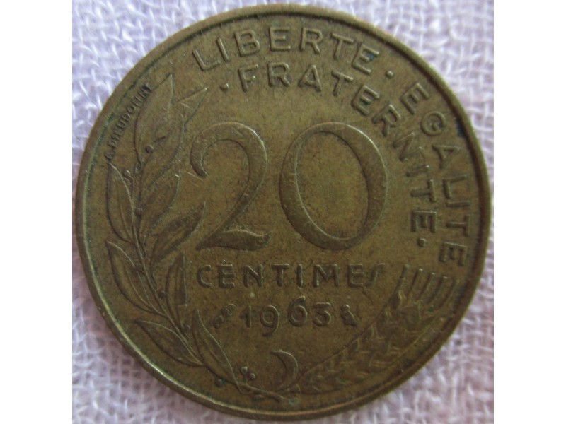 20 centima 1963, Francuska