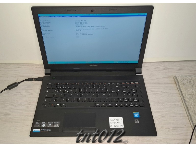 == LENOVO B50-30 = Celeron N2840 = 4Gb = 15,6 LED ==