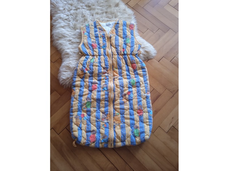 Pamucna vreca- dzak za bebeidecu bez rukava