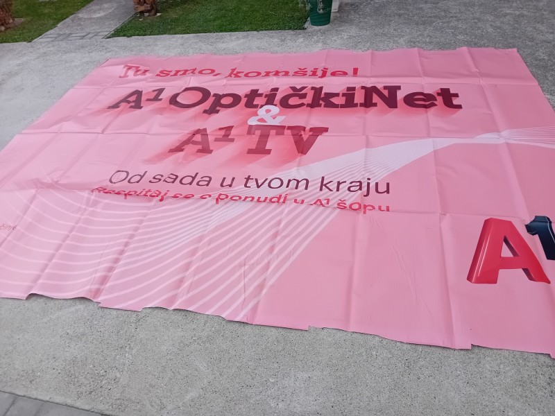 cirada gumirana A1 3m x 4m pink