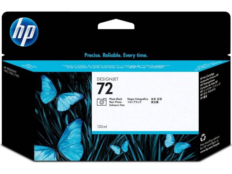 HP NO.72 130 ML PHOTO BLACK INK CARTRIDGE C9370A