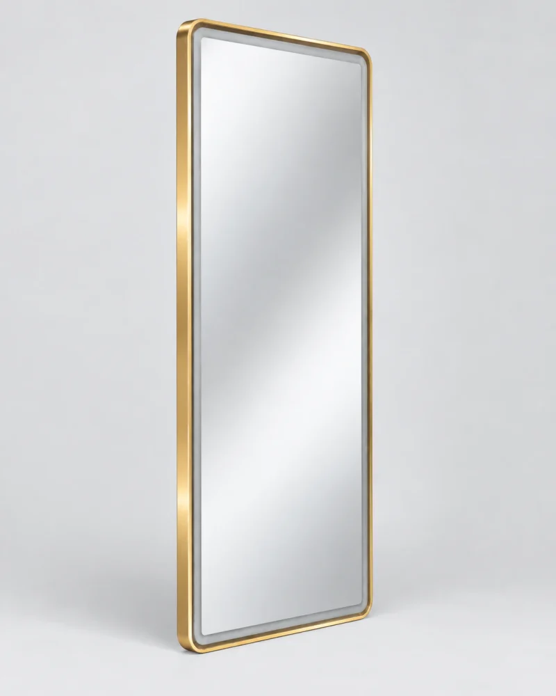 Ogledalo 18080F-LED zlatno