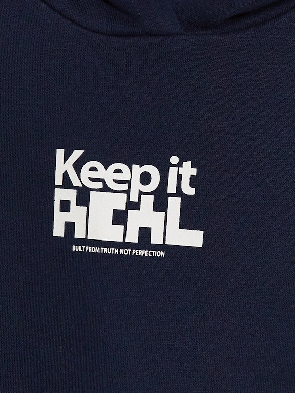 LCW Kids Štampana Debela Dukserica Za Dečake