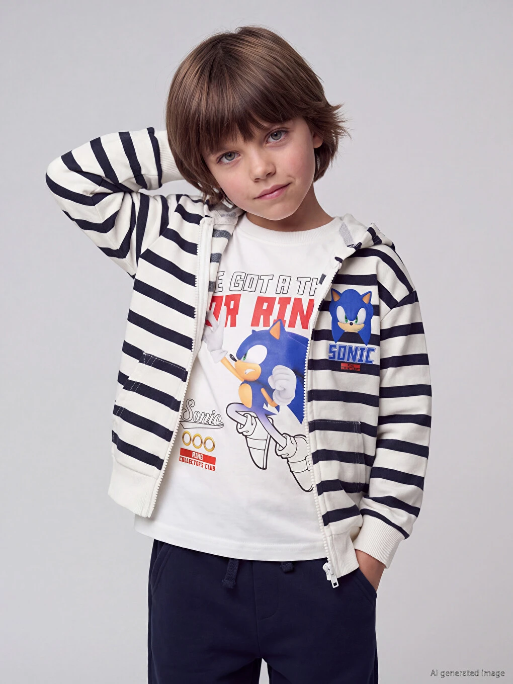 LCW Kids Sonic Licencirani Dečiji Komplet