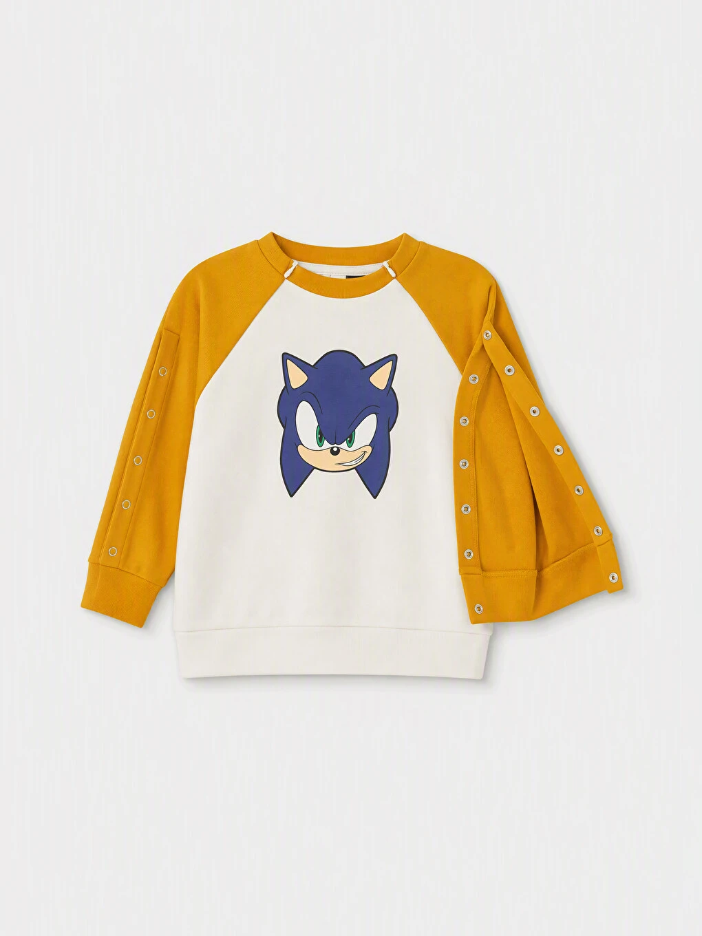 LCW Limitless Lako Nosiva Štampana Dečja Dukserica Sonic