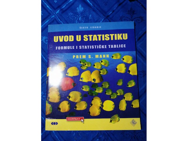 UVOD U STATISTIKU formule i statističke tablice