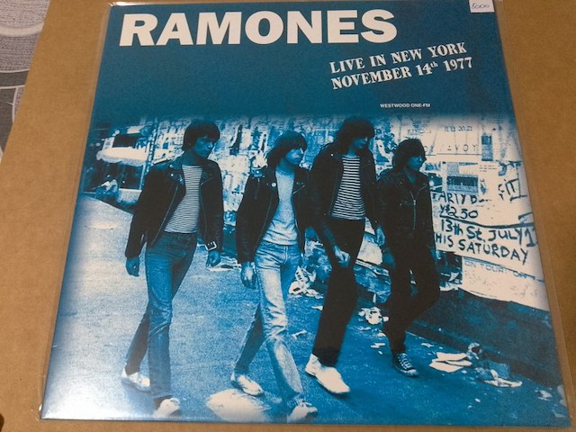 Ramones – Live In New York November 14th 1977, Novo