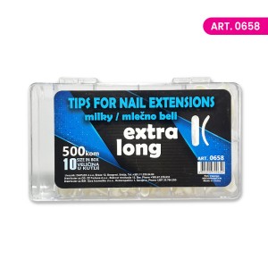 Klaser EXTRA LONG milky 500kom 0658