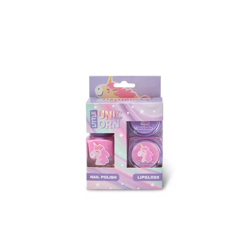 Martinelia Little Unicorn dečiji set za nokte i usne