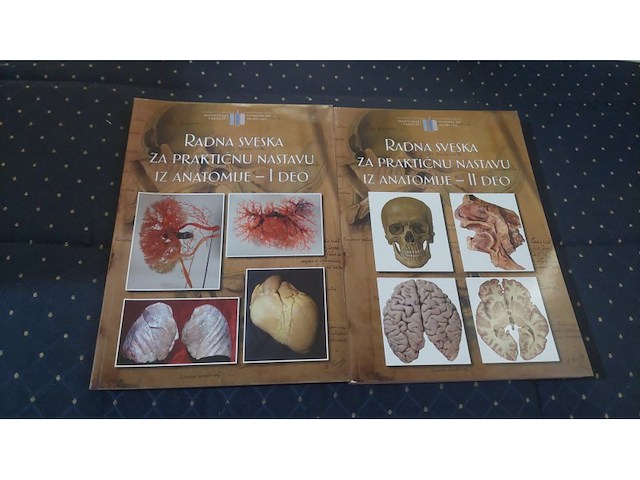 Radna sveska za prakticnu nastavu iz anatomije I-II