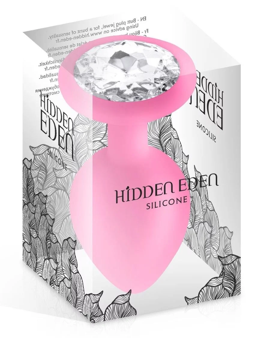 Silikonski analni plug Pink | HIdden Eden