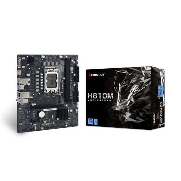 Matična ploča 1700 Biostar H610MH D5 VGA/HDMI M.2