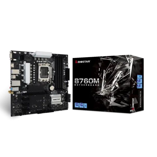 Matična ploča 1700 Biostar B760MX2-E Pro D4 HDMI/DP/VGA/M.2