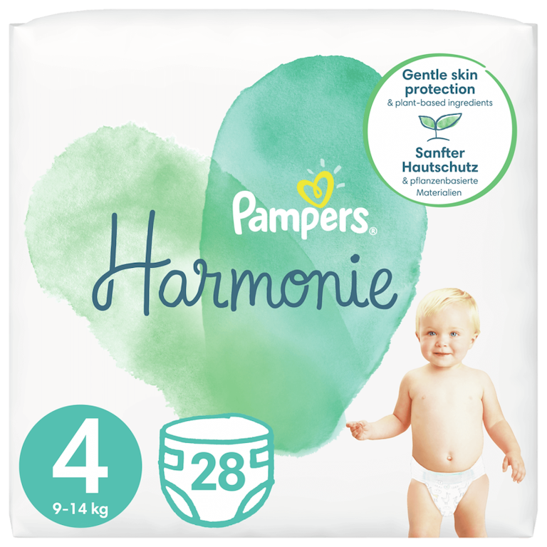 Pampers Harmonie S4 maxi 9-14kg 28 kom