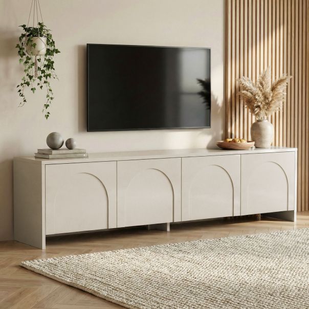 NORDURE TV komoda Aurelia, krem