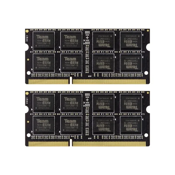 TeamGroup DDR3 TEAM ELITE SO-DIMM 16GB (8GBx2) 1600MHz 1,35V 11-11-11-28 TED3L16G1600C11DC-S01