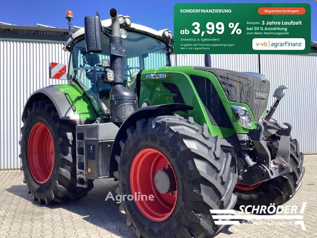 Fendt 824 S4 PROFI PLUS traktor točkaš