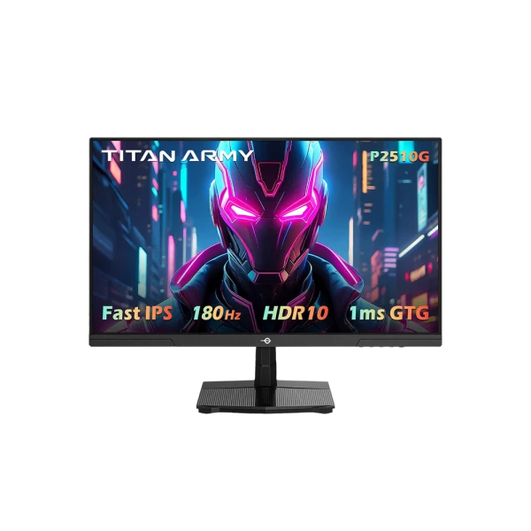 Monitor 24.5 Titan Army P2510G 1920x1080FHD IPS1ms180HzHDMiDPHDR10Tilt