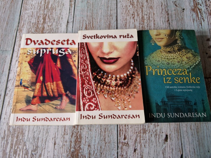 INDU SUNDARESAN - 3 KNJIGE