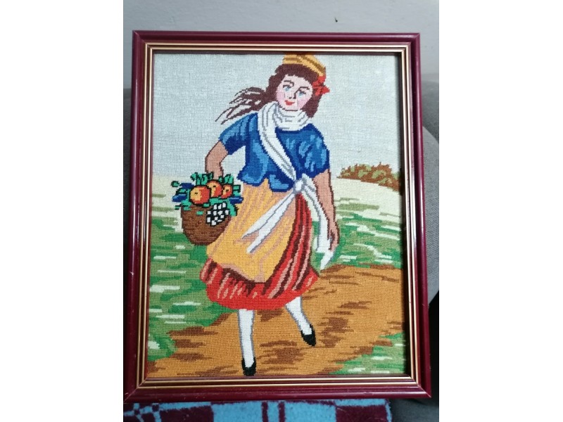 Vilerov Goblen - SELJANČICA SA KORPOM VOĆA