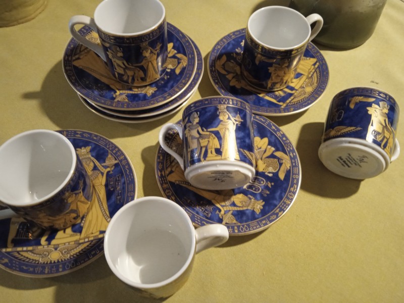 Set šolje Fathi Mahmoud Limoges
