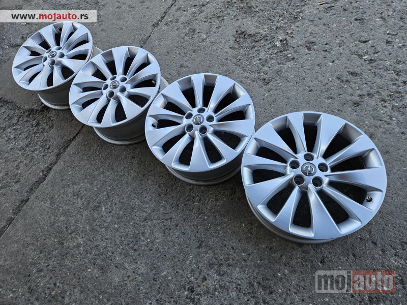 AluFelne 18Coli 5x105 Opel Schevrolet kao nove odlicne