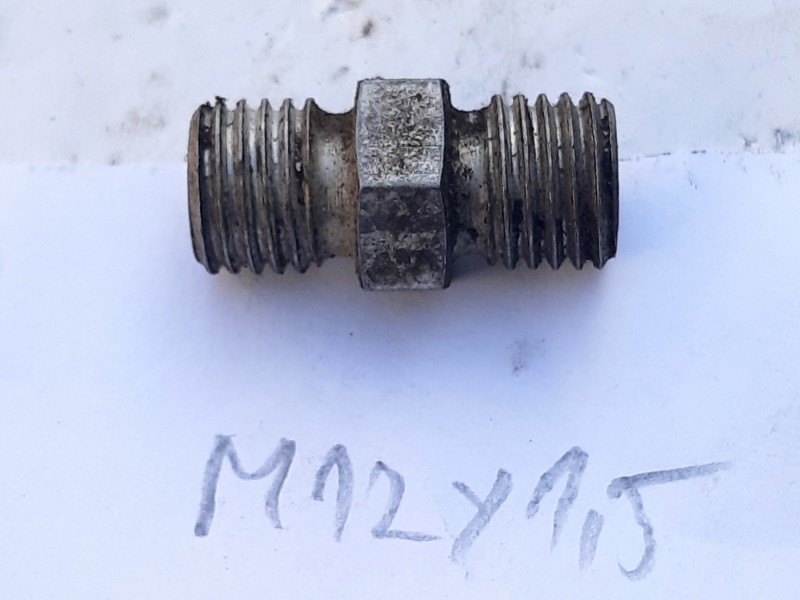 Spojka dupla nipla za hidrauliku M12x1,5