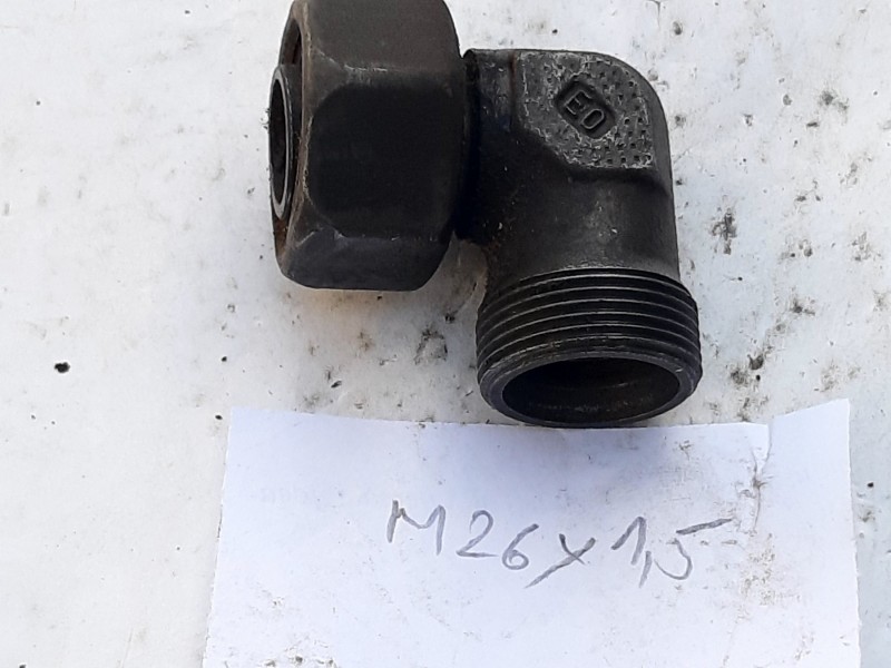 Spojka koleno za hidrauliku M26x1,5