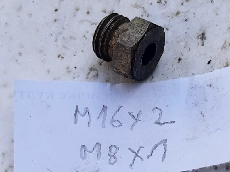 Spojka redukcija za hidrauliku pneumatiku M16x2, M8x1