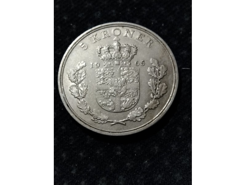 5 kruna 1965 danska