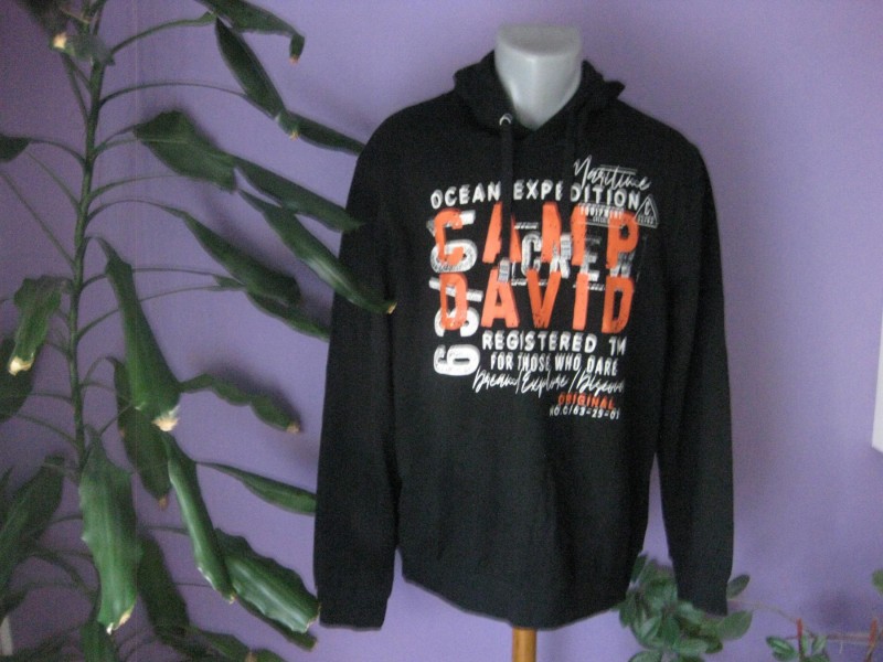 Orig.camp david CRNI DUKS SA KAPULJACOM...XL