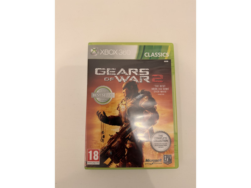 XBOX 360 Gears Of War 2 CIB UK