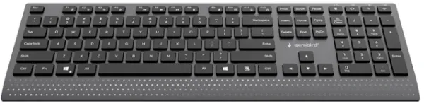 GEMBIRD KB-MCH-06 Multimedijalna Slim tastatura US-international