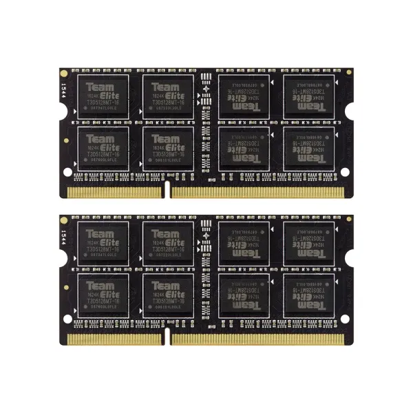 TEAM GROUP TeamGroup DDR3 TEAM ELITE SO-DIMM 16GB (8GBx2) 1600MHz 1,35V 11-11-11-28 TED3L16G1600C11DC-S01