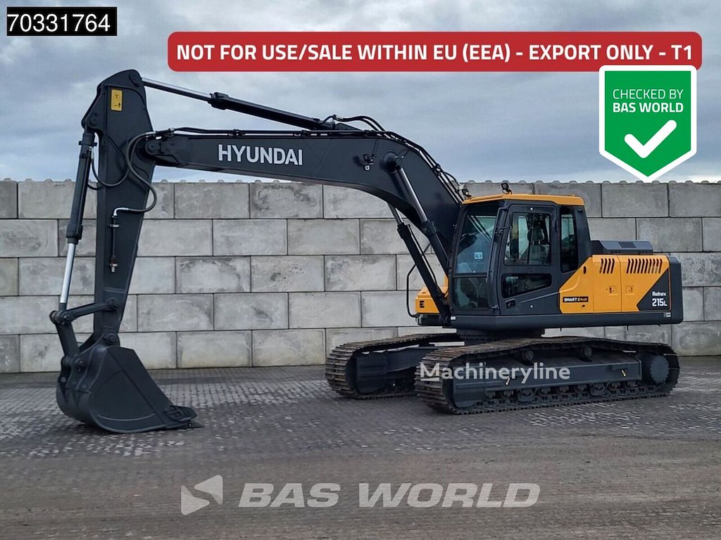 Novi Hyundai R215 L bager guseničar