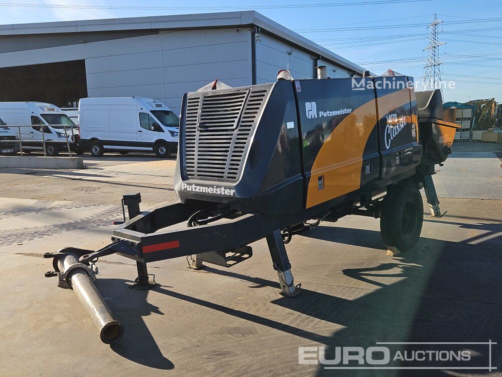Prodaje se Putzmeister 1407D Classic stacionarne betonske pumpe na aukciji
