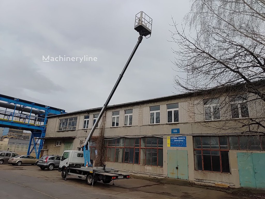 Multitel 160 Alu auto dizalica s korpom