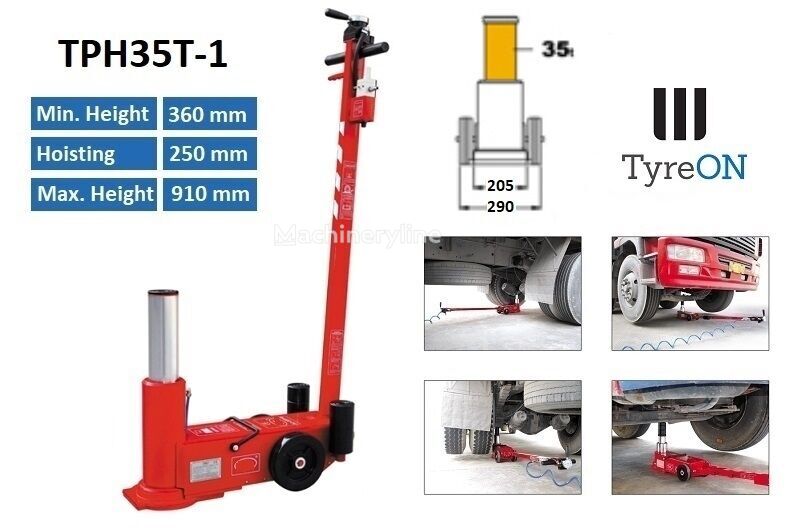 Nova TyreON TPH35T-1 Air hydraulic jack 35 Tons hidraulična dizalica