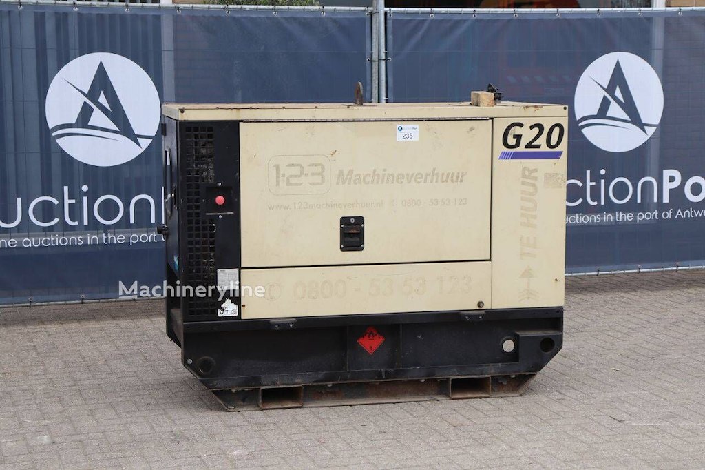 Prodaje se Doosan G20 diesel generator na aukciji
