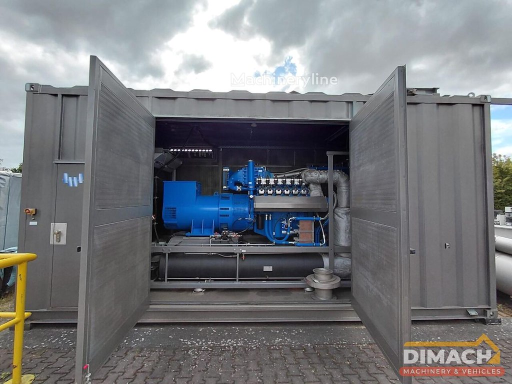 Leroy-Somer LSA 49.3M6 C 6S/4 R Schmitt Enertec 500 kWe CHP | MAN V12 Gas | drugi generator