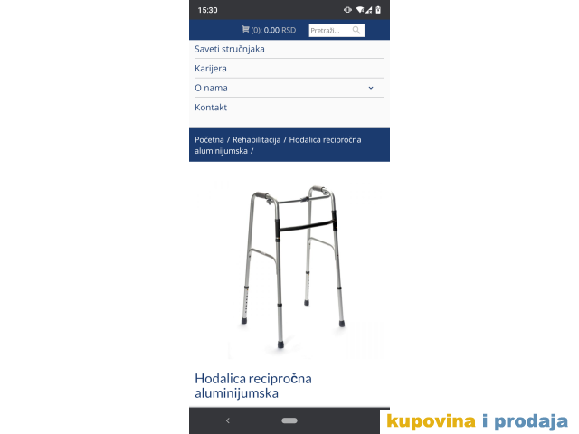 Hodalica za olakšano kretanje