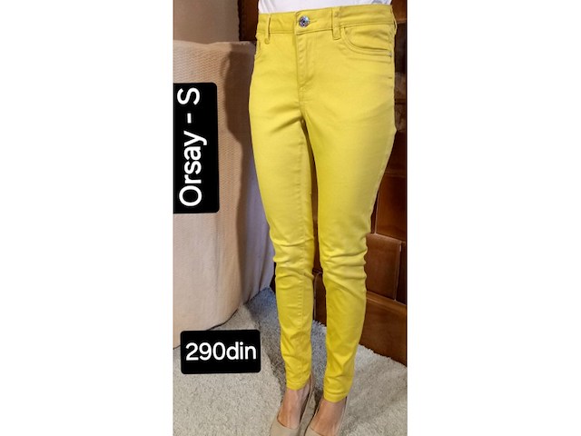 Orsay ženske pantalone žute S/36