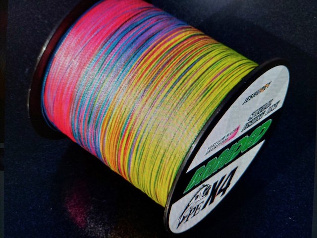 Upredena struna 300m 0,12mm multicolor