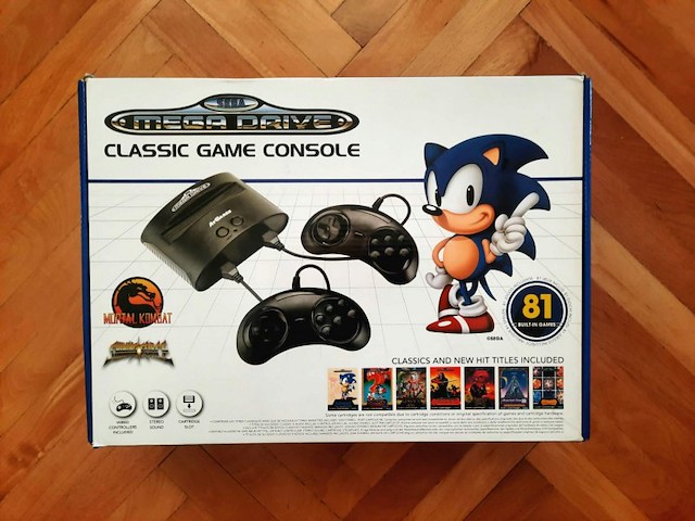 Sega Mega Drive Classic Game Console