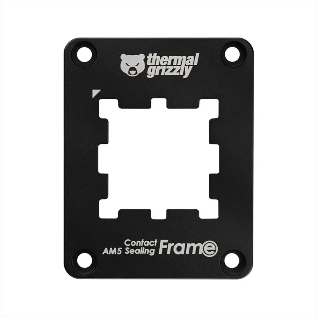 Ram procesora Thermal Grizzly, anodizirani aluminiјum Am5, crni Tg-Csf-Am5