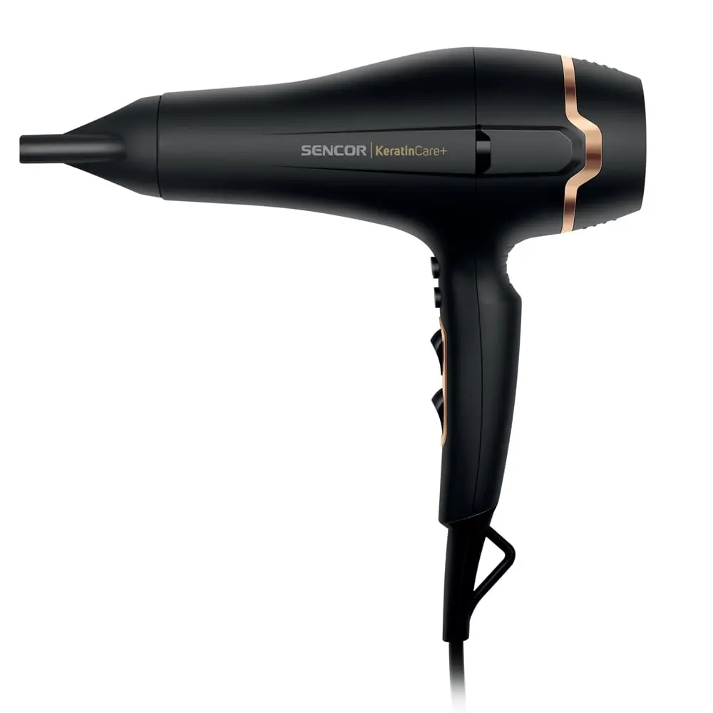 Sencor Fen za kosu SHD 8275BK, 2400 W, 2 Brzine, Crni