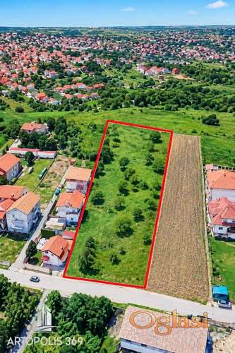 Plac za izgradnju kuća u nizu, 15 minuta od centra ID#1543