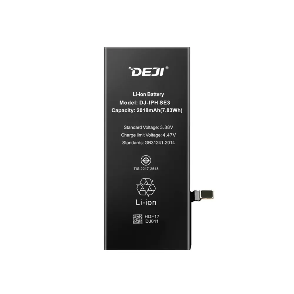 DEJI Baterija za telefon iPhone SE 3, 2018mAh