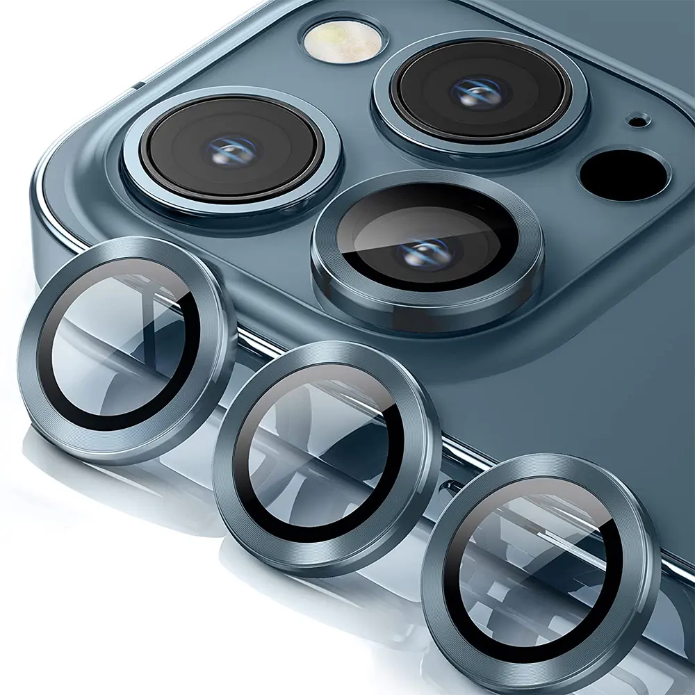 RING Zaštita za kameru za iPhone 15 Pro Max (6.7), Plava